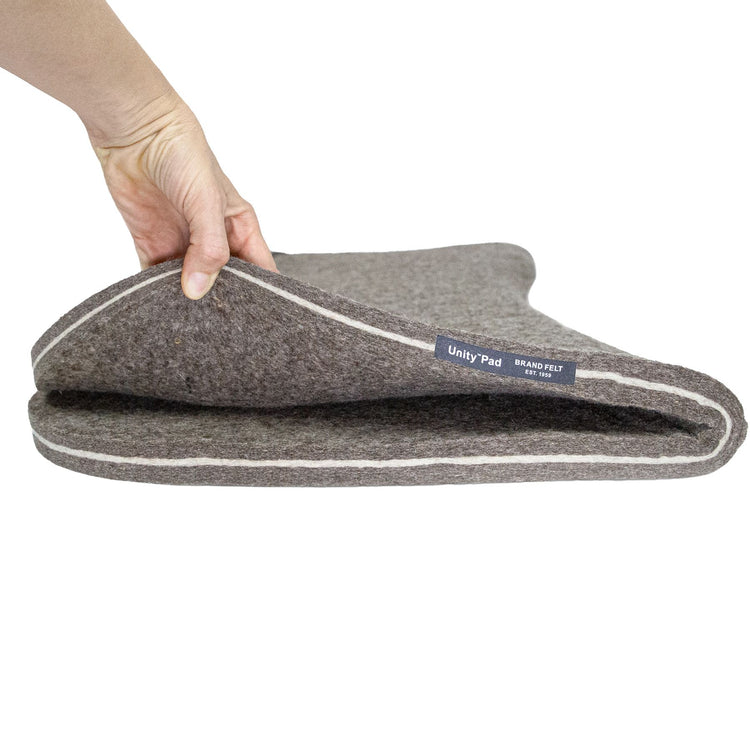 Unity™ Pad One Piece Western Felt Saddle Pad with Leg Cutout