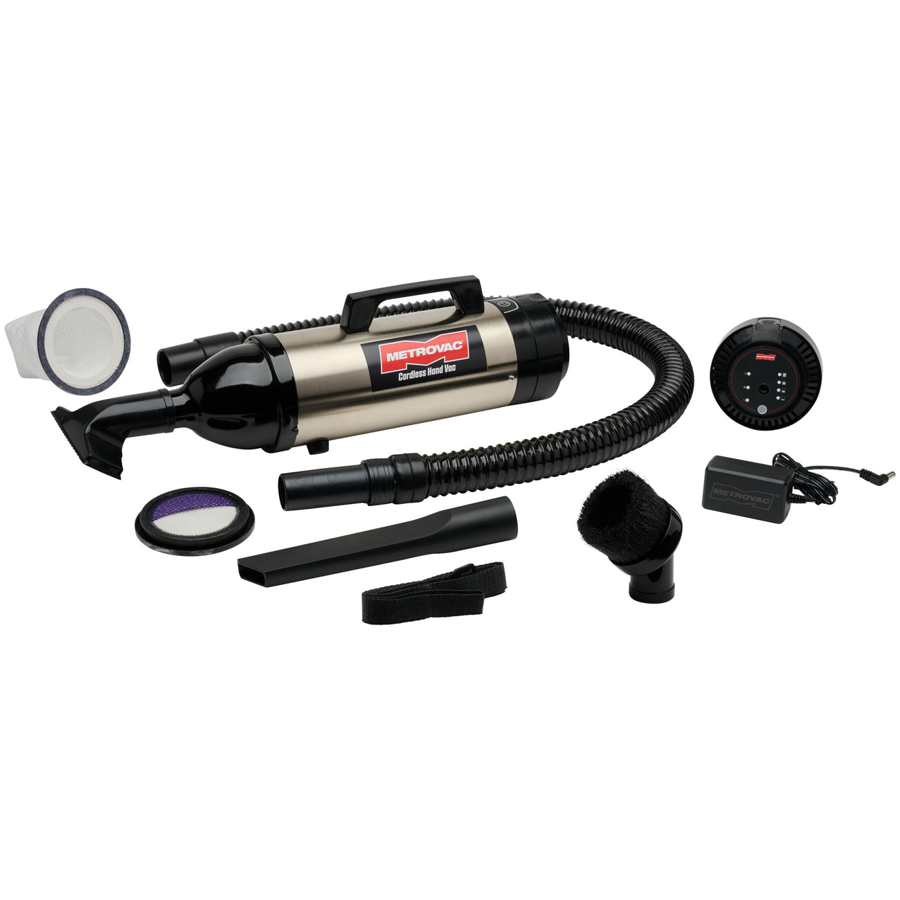 MetroVac Deluxe Cordless Hand Vac